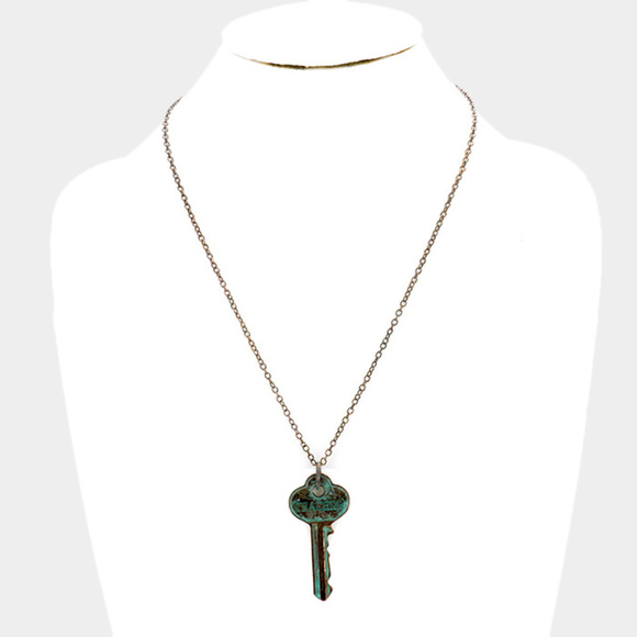 Jewelry | Teacher Gift Key Pendant Necklace | Poshmark